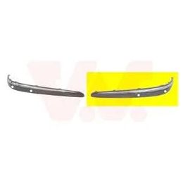 Van Wezel Blende, Sto&szlig;f&auml;nger ** Equipart 3041483 Zier-/Schutzleiste, vorne links Chrom f&uuml;r MERCEDES-BENZ A21188009129999 A211-880-09129999 211-880-09-