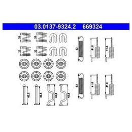 ATE Zubeh&ouml;rsatz, Feststellbremsbacken 03.0137-9324.2 hinten rechts links f&uuml;r TOYOTA LEXUS
