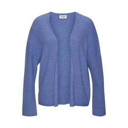 Damen Cardigan, Copenhagen Studios, Gr. 32, blau, Rippstrick, Obermaterial: 50% Viskose, 28% Polyester, 22% Nylon, unifarben, Strickjacken, aus