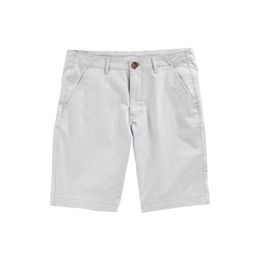 John Devin Herren Chinoshorts "regular-fit", grau, Gr. 33, unifarben, Web, Obermaterial: 98% Baumwolle, 2% Elasthan, Hosen, Shorts aus elastischer