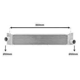 Van Wezel Ladeluftk&uuml;hler 17004360 f&uuml;r CITRO&Euml;N/PEUGEOT FIAT / LANCIA 0384K1 1347700080