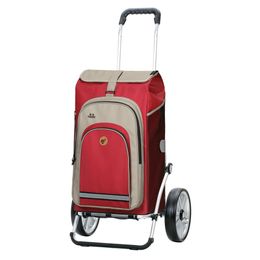 Andersen Shopper Trolley 'Royal' Herren Gr&ouml;&szlig;e One Size grau / mischfarben / rot / dunkelrot