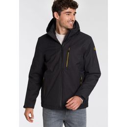 Funktionsjacke Killtec "KOW 7 MN JCKT", Herren, Gr. S, grau (dunkelanthra), Web, Obermaterial: 100% Polyester, unifarben, angesetztes B&uuml;ndchen mit Klettverschluss, Jacken Funktionsjacke