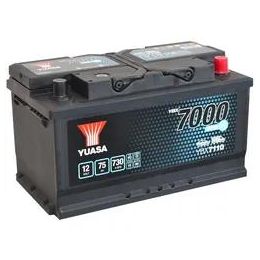 Yuasa YBX7000 - EFB 12V 75Ah 730A YBX7110 Starterbatterie f&uuml;r FORD BV6N10655BA CC1T-10655-BA BV6N10655BB