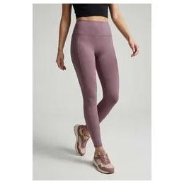 Funktionstights Only Play "ONPJAM-3-SANA XHW TIGHTS NOOS", Damen, Gr. M, N-Gr, rose braun, Jersey, Obermaterial: 80% Nylon, 20% Elasthan, unifarben, figurbetont kn&ouml;chelfrei, Hosen, mit reflektierenden Details