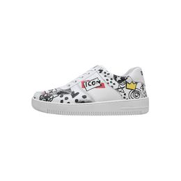 DOGO Sneaker low 'Dice Sneakers - Icon' Damen Gr&ouml;&szlig;e 36 wei&szlig;