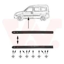 Van Wezel Zier-/Schutzleiste, T&uuml;r 4310427 vorne links f&uuml;r RENAULT 7701692449