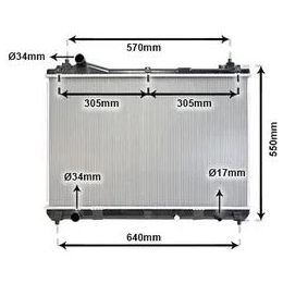 Van Wezel K&uuml;hler, Motork&uuml;hlung 52002100 f&uuml;r SUZUKI 1770067J00 1770067J00000 17700-67J00