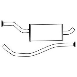 f.becker Ru&szlig;-/Partikelfilter, Abgasanlage 52110454 f&uuml;r VAUXHALL OPEL 55353943 13243547 13253541
