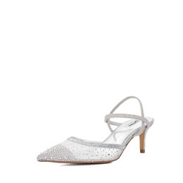 Dune London Slingpumps 'Charismatic' Damen Gr&ouml;&szlig;e 36 silber
