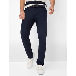 Brax Herren 5-Pocket-Hose "Style CHUCK", blau, Gr. 31, Web, 67% Polyester, 29% Viskose, 4% Elasthan, Hosen
