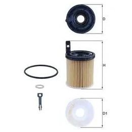 Mahle &Ouml;lfilter OX 1121D &Oslash;65,5mm 65,5mm f&uuml;r HYUNDAI KIA 263502M000 26330-2M000 263202M000