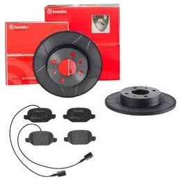 Brembo Bremsensatz, Scheibenbremse sk8k0f9139 Hinterachse Geschlitzt 240mm 11mm f&uuml;r FORD FIAT ZASTAVA LANCIA ABARTH ALFA ROMEO KIA