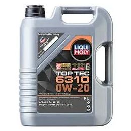 Liqui Moly Top Tec 6310 0W-20 5l 21876 Motor&ouml;l