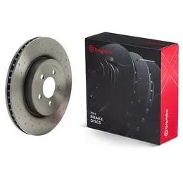 Brembo Bremsscheibe 09.A404.1X vorne rechts links Gelocht/innenbel. 345mm f&uuml;r DODGE CHRYSLER (BBDC) LANCIA K05154118AC K05154118AD K05154118AA
