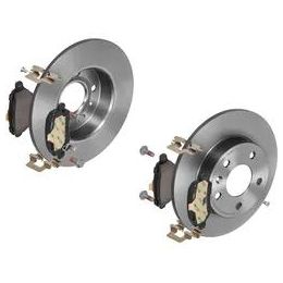 Brembo Bremsensatz-Hinterachse COATED DISC LINE / STANDARD IJZJSG5NP4 Bremsensatz, Scheibenbremse hinten rechts links voll 264mm f&uuml;r KIA GENERAL MOTOR