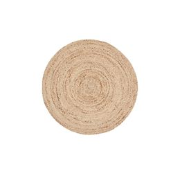 H&ouml;ffner Jute-Teppich Jaid &brvbar; beige &brvbar; Jute &Oslash;: 80 &raquo; H&ouml;ffner