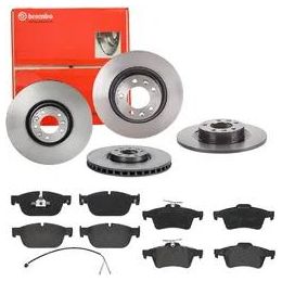 Brembo Bremsensatz-Vorn und hinten SG00000E6U Bremsensatz, Scheibenbremse vorne rechts links innenbel&uuml;ftet 340mm f&uuml;r CITRO&Euml;N (DF-PSA) PEUGEOT DS (CAPS