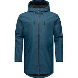 Ragwear Jacke 'Sanwoy' Herren Gr&ouml;&szlig;e XXL cyanblau / schwarz