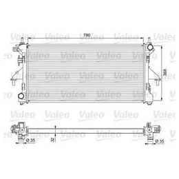 Valeo K&uuml;hler, Motork&uuml;hlung 701727 f&uuml;r PEUGEOT FIAT CITRO&Euml;N 1362306080 1362305080 1330Q2