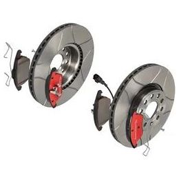 Brembo Bremsensatz-Vorderachse MAX LINE SK8K0F3GU4 Bremsensatz, Scheibenbremse vorne rechts links innenbel&uuml;ftet 312mm f&uuml;r SKODA VW (SVW) SEAT (FAW) AU