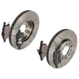 Brembo Bremsensatz, Scheibenbremse 1420-53541 vorne rechts links innenbel&uuml;ftet 280mm f&uuml;r AC GENERAL MOTORS SATURN VAUXHALL OPEL 95526655 9195157 16059