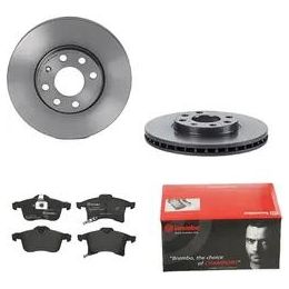 Brembo Bremsensatz, Scheibenbremse 1420-53536 vorne rechts links innenbel&uuml;ftet 256mm f&uuml;r AC GENERAL MOTORS SATURN VAUXHALL OPEL 9195157 1605957 905440