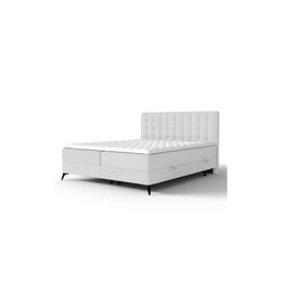 maison de r&ecirc;ve Boxspringbett mit Stauraum &brvbar; grau &brvbar; Ma&szlig;e (cm): B: 182 H: 120 &raquo; H&ouml;ffner