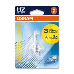 Osram ULTRA LIFE H7 Einzelblister 64210ULT-1BL Gl&uuml;hlampe, Fernscheinwerfer,Gl&uuml;hlampe, Hauptscheinwerfer,Gl&uuml;hlampe, Fern-/Tagfahrleuchte,Gl&uuml;hlampe, Neb