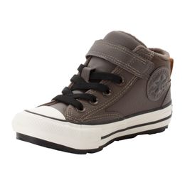 Converse M&auml;dchen Sneaker "CHUCK TAYLOR ALL STAR WATER-REPELLENT MALDEN STREET EASY-ON BOOT", Gr. 33, braun, Textil, Schuhe, Wasserabweisend