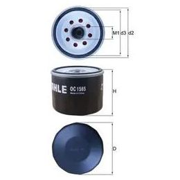 Mahle &Ouml;lfilter OC 1565 &Oslash;75,0mm 75,0mm f&uuml;r FORD 2207993 H6BG6714BA