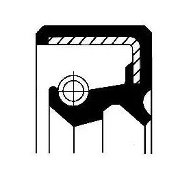 CORTECO Wellendichtring, Differential 19016669B vorne rechts links 52mm f&uuml;r SUBARU NISSAN 806732030 3834221000 806732200