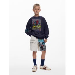 Desigual Sweatshirt Jungen Gr&ouml;&szlig;e 98/104 gelb / rot / schwarz