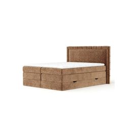 maison de r&ecirc;ve Boxspringbett mit Stauraum &brvbar; orange &brvbar; Ma&szlig;e (cm): B: 227 H: 123 &raquo; H&ouml;ffner