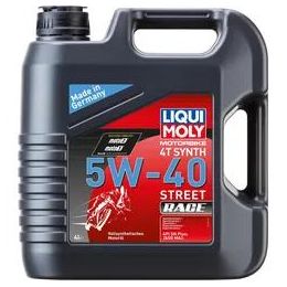 Liqui Moly Motorbike 4T Synth 5W-40 Street Race [4 L] 1685 Motor&ouml;l f&uuml;r MOTO GUZZI MC TRIUMPH MOTORCYCLES KTM APRILIA DUCATI HYOSUNG GILERA BMW CAGIVA