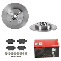 Brembo Bremsensatz, Scheibenbremse 1420-55265 hinten rechts links voll 249mm f&uuml;r PEUGEOT AEOLUS CITRO&Euml;N VAUXHALL FENGXING OPEL DS FENGSHEN 425419 3648