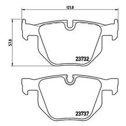 Brembo Bremsensatz, Scheibenbremse sg00000etc Vorderachse Gelocht/innenbel. 320mm 20mm f&uuml;r BMW