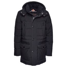 NEW CANADIAN Herren Parka "Thinsulate-Funktionsparka"schwarz, Gr. 28, unifarben, 100% Polyester, Jacken, mit Fleece-Einsatz am Innenkragen