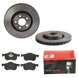 Brembo Bremsensatz, Scheibenbremse 142054753 Vorderachse innenbel&uuml;ftet 316mm 28mm f&uuml;r Volvo