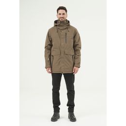 WHISTLER Herren Parka "Buron", gr&uuml;n, Gr. M, unifarben, 100% Polyester, Jacken, mit komfortablem Langschnitt