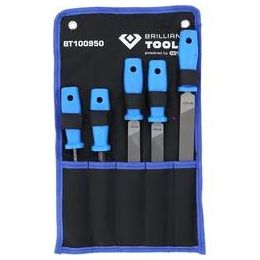 Brilliant Tools Feilen-Satz, 5-tlg BT100950 Feilen-Satz