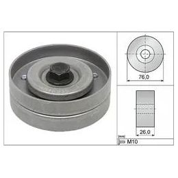 INA Umlenk-/F&uuml;hrungsrolle, Keilrippenriemen 532 0402 30 &Oslash;76mm 76mm f&uuml;r GENERAL MOTORS VAUXHALL ISUZU OPEL HONDA 8-98012-238-0 6854427 97184930