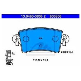 ATE Bremsensatz-Vorn und hinten SG00000DKU Bremsensatz, Scheibenbremse vorne rechts links bel&uuml;ftet 305mm f&uuml;r RENAULT VAUXHALL OPEL NISSAN 7701205294 7