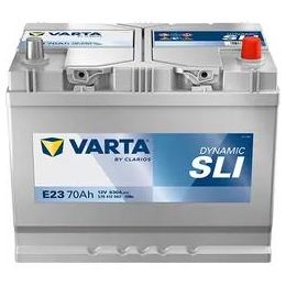 Varta Starterbatterie DYNAMIC SLI 12 V, 70 Ah, 630 A 570412063K262 12V 70Ah 630A f&uuml;r MITSUBISHI VW SUZUKI FIAT / LANCIA TOYOTA MERCEDES-BENZ VOLVO BYD