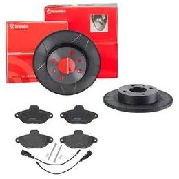 Brembo Bremsensatz, Scheibenbremse sk8k0f3yl4 Hinterachse Geschlitzt 240mm 11mm f&uuml;r FORD ABARTH FIAT LANCIA ALFA ROMEO