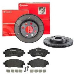 Brembo Bremsensatz-Vorderachse MAX LINE / STANDARD SK8K0F6HK1 Bremsensatz, Scheibenbremse vorne rechts links innenbel&uuml;ftet 240mm f&uuml;r GENERAL MOTORS VA