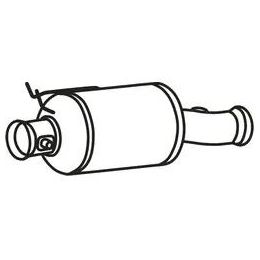 VEGAZ Ru&szlig;-/Partikelfilter, Abgasanlage MK-351 f&uuml;r MERCEDES-BENZ A4474900483 4474900483