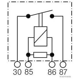 Herth+Buss ELPARTS Multifunktionsrelais Relais, Arbeitsstrom 75614602 Multifunktionsrelais,Relais, 12V f&uuml;r SKODA VW SEAT AUDI 1K0951253