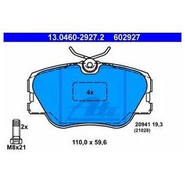 ATE Bremsensatz-Hinterachse SG00000D56 Bremsensatz, Scheibenbremse vorne hinten rechts links voll 284mm f&uuml;r MERCEDES-BENZ A0004209820 0014200720 A2014