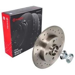 Brembo Bremsscheibe 08.9512.2X hinten rechts links Gelocht 249mm f&uuml;r CITRO&Euml;N (DF-PSA) PEUGEOT VAUXHALL OPEL DS 1613500780 3648487 ZQ51014280